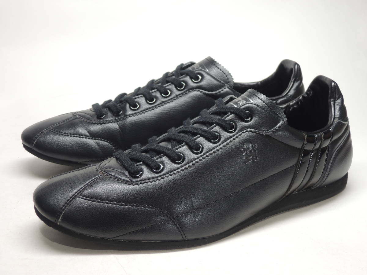 定番 日本製 PATRICK DATIA BLK サイズ42 26.5cm 29571 / パトリック ダチア 黒 シンセティックレザー made in japan(42（26.5cm目安 ...