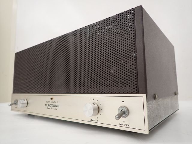 MACTONE 63M MARK II マックトン 真空管パワーアンプ ∽ 66C5C-8(本体)｜売買されたオークション情報、yahooの商品情報をアーカイブ公開 - オークファン ...
