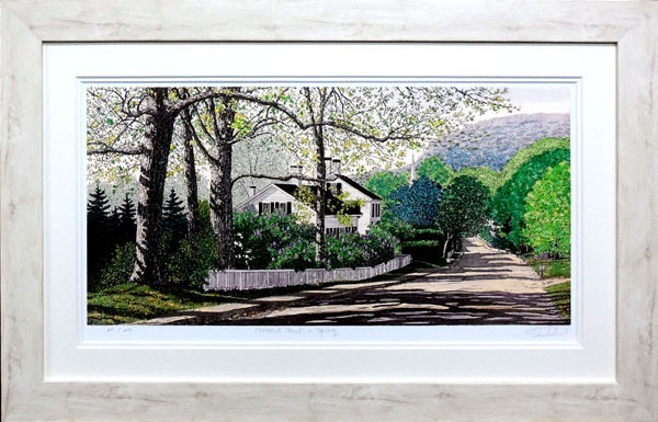 新入荷 画家 キャロルコレット CAROL COLLETTE Chestnut street in spring 限定版画/写実/リアリズム ...