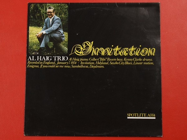 英盤 アル ヘイグ Al Haig Trio/Invitation/LP SPJAH4(ジャズ一般)｜売買されたオークション情報、yahooの商品情報をアーカイブ公開 - オークファン ...