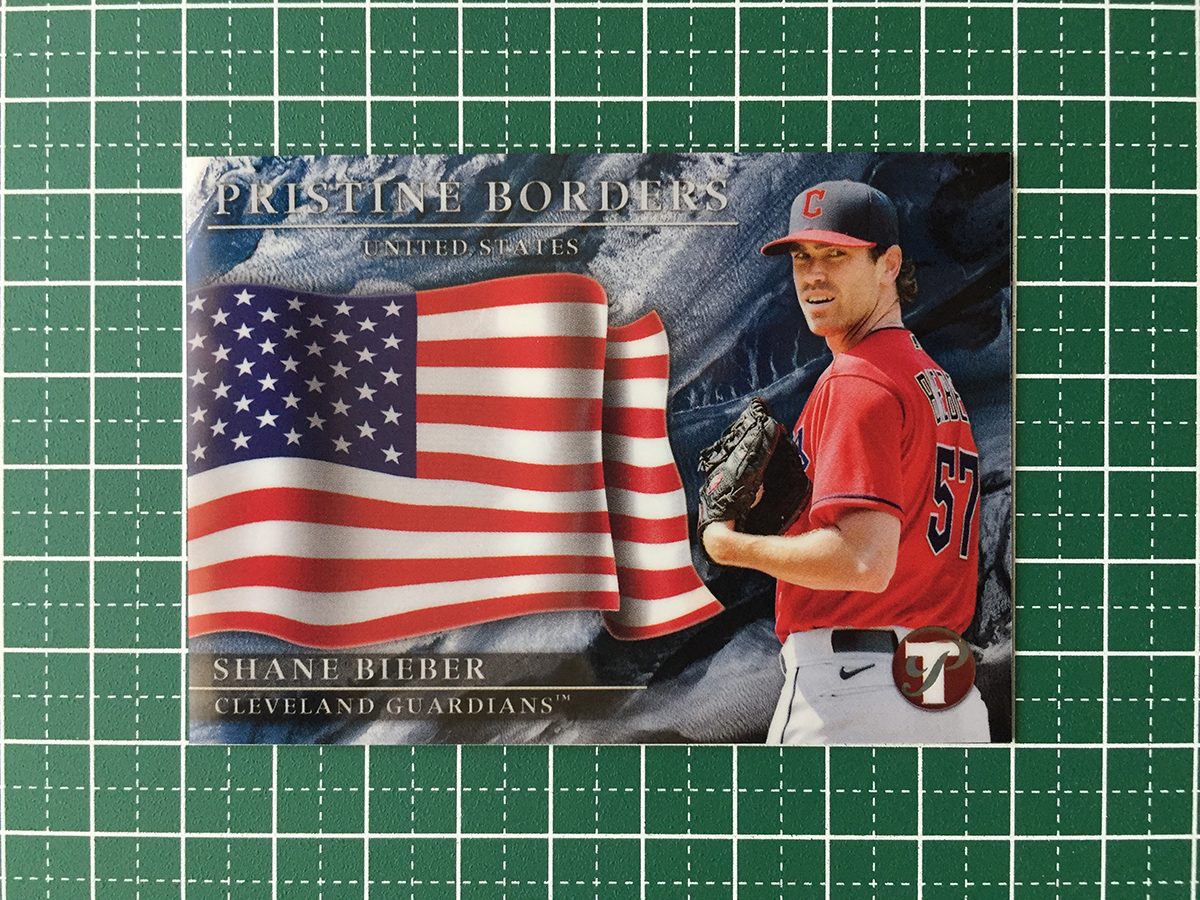 TOPPS MLB 2022 PRISTINE #PB-19 SHANE BIEBER CLEVELAND GUARDIANS／UNITED ...