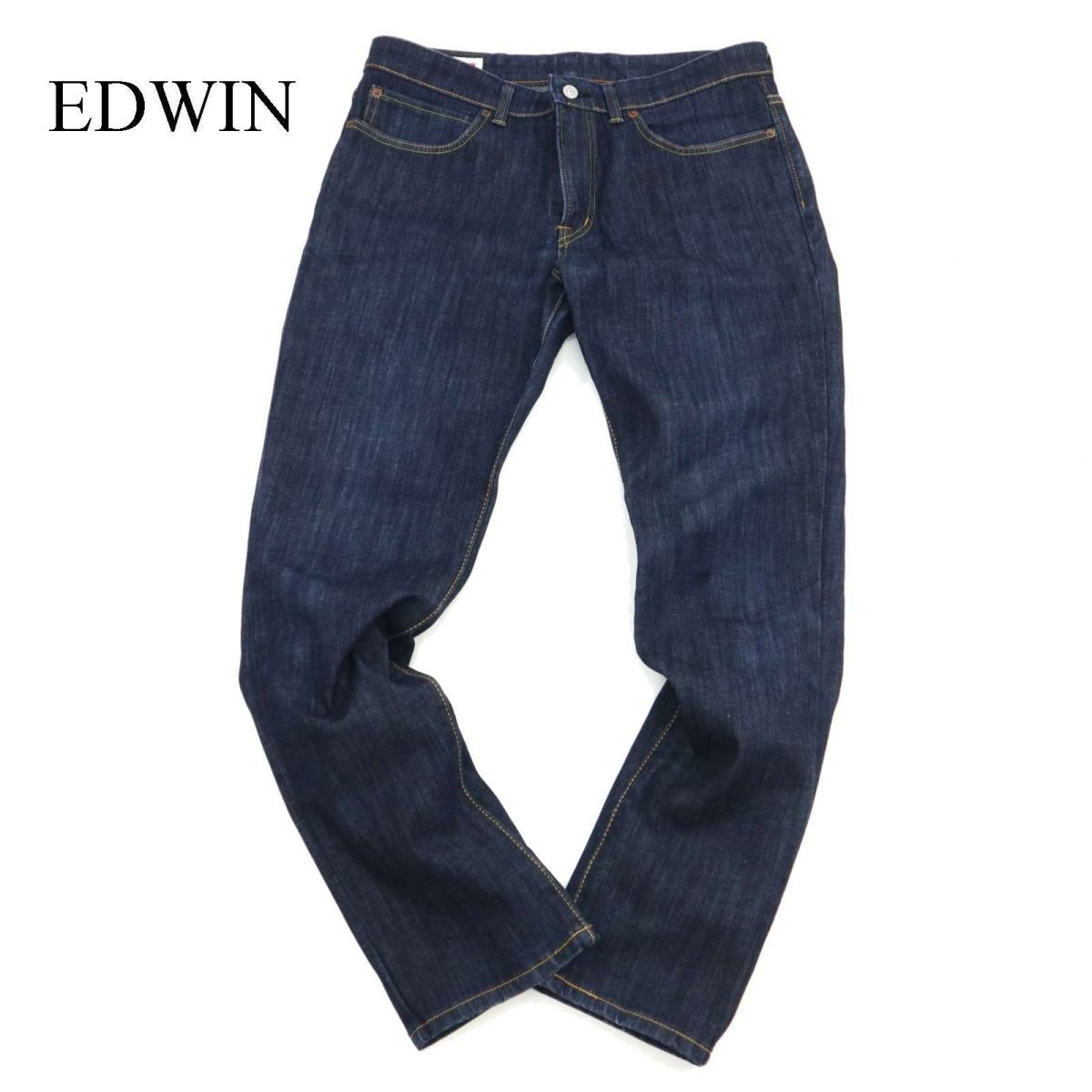 EDWIN エドウィン E502RW WILD FIRE 秋冬 防風 裏起付き スリム デニム パンツ ジーンズ Sz.34 メンズ 日本製 C2B03029_8#Q(W34)｜売買された ...