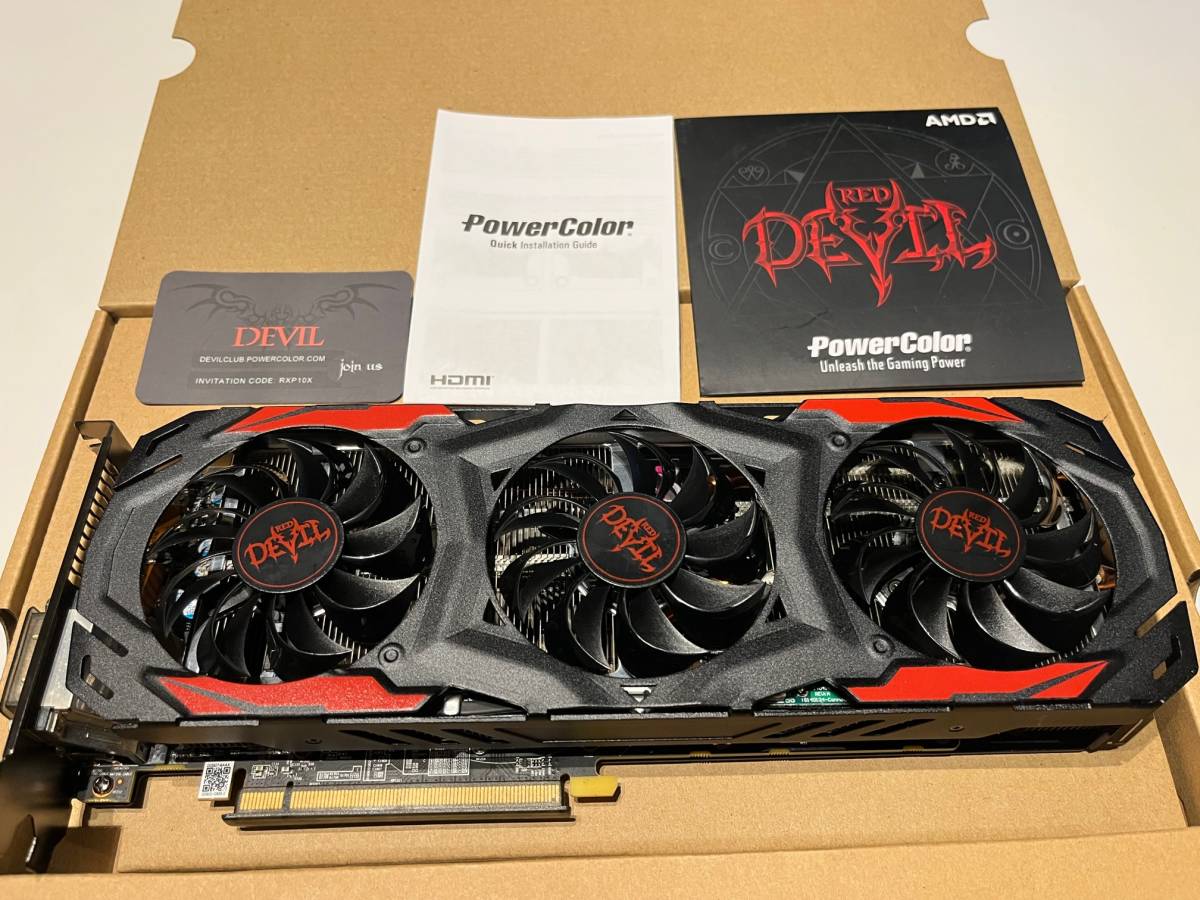 PowerColor Red Devil Radeon RX 570 4GB GDDR5 AXRX 570 4GBD5-3DH/OC 品 ...