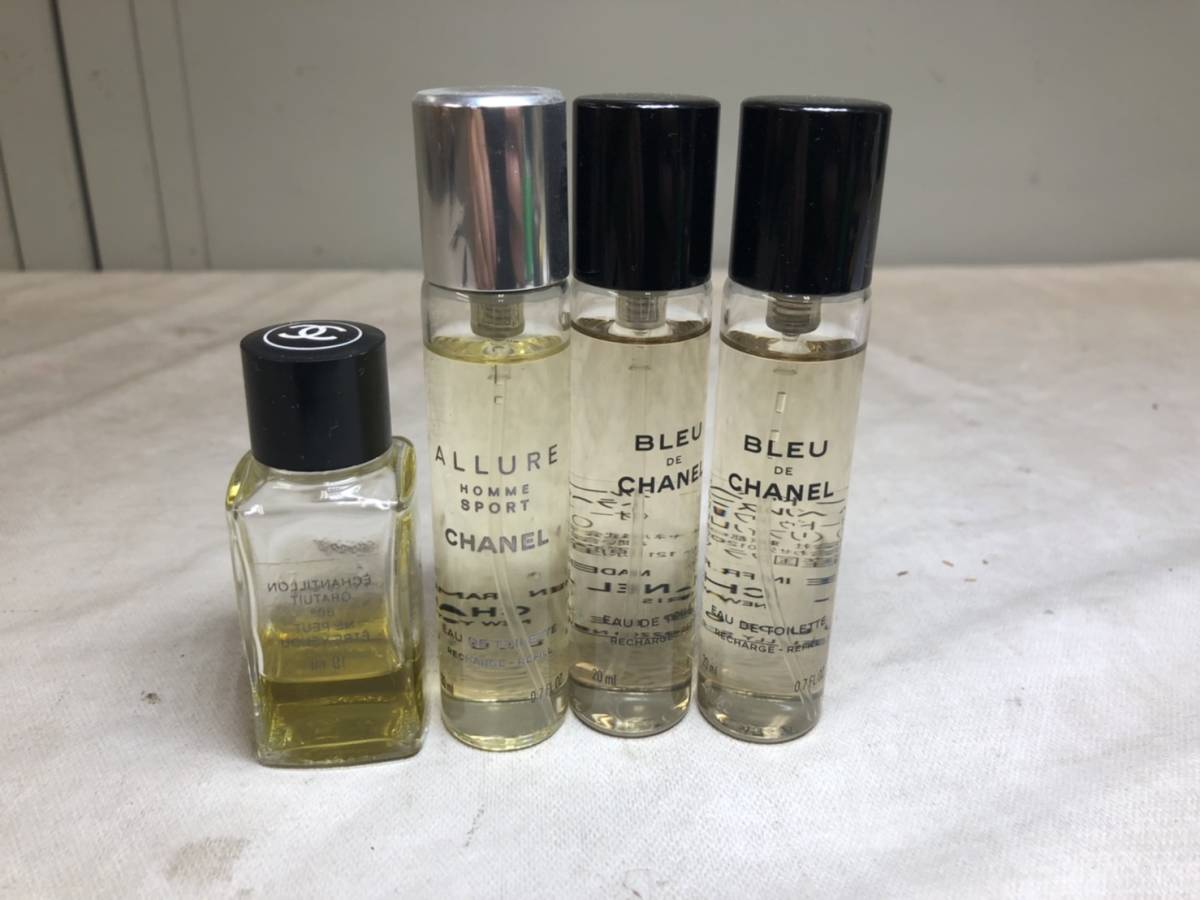 288 CHANEL シャネル 香水 トラベルスプレー No.19 ALLURE リフィル まとめ売り(シャネル)｜売買されたオークション情報、yahooの商品情報をアーカイブ公開 ...