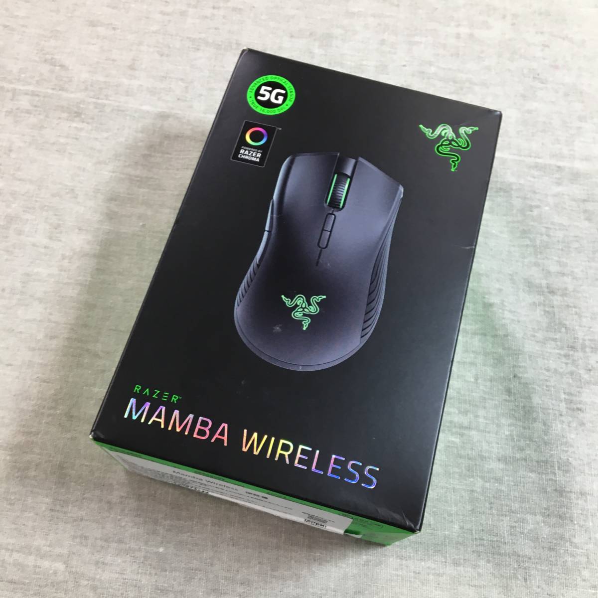 現状品 Razer Mamba Wireless 無線/有線両対応ゲーミングマウス RZ01-02710100-R3M1(ワイヤレスマウス ...