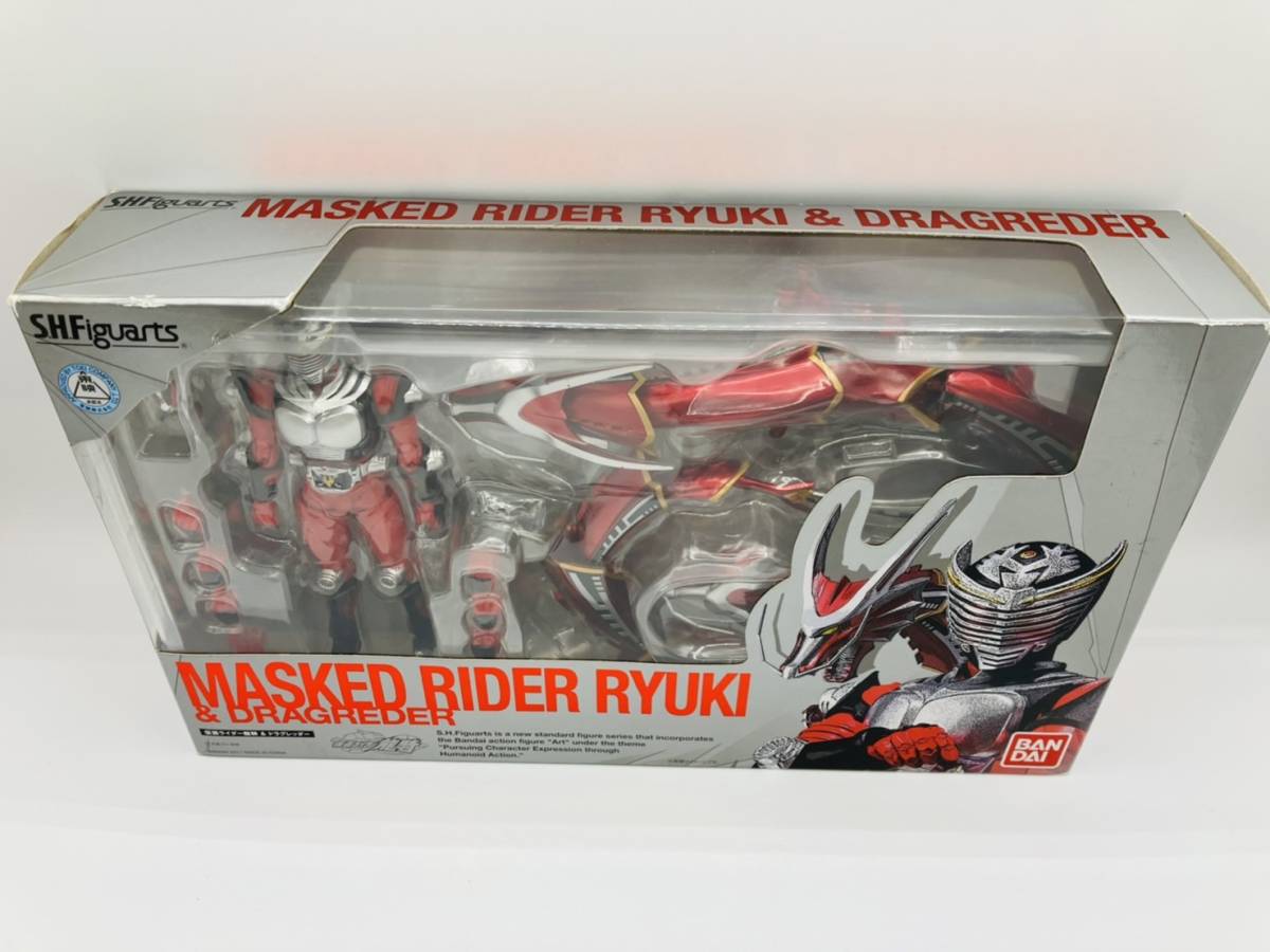 S.H.Figuarts 仮面ライダー 龍騎 ＆ ドラグレッダー フィギュア / フィギュアーツ MASKED RIDER RYUKI ...