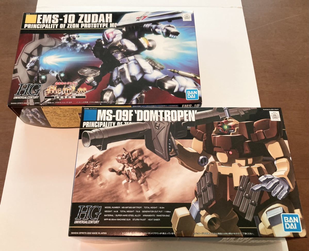 未組立 1/144 HG MS-09F ドム トローペン EMS-10 ヅダ ZUDAH MSイグルー igLoo 0083 HGUC 機動 ...