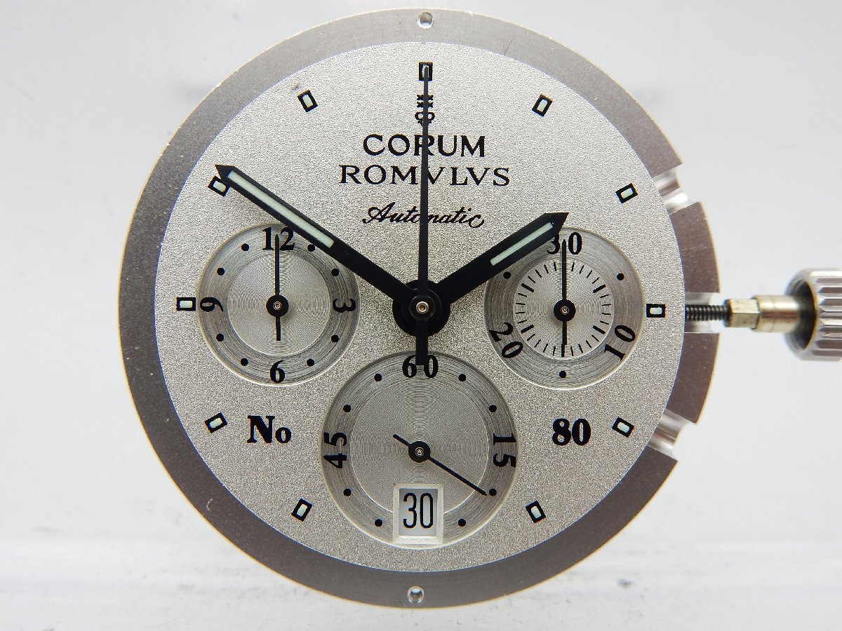 CORUM コルム ROMVLVS ロムルス クロノグラフムーブメント 自動巻 Cal 1185 フレデリック ピゲ ジャンク(コルム)｜売買 ...