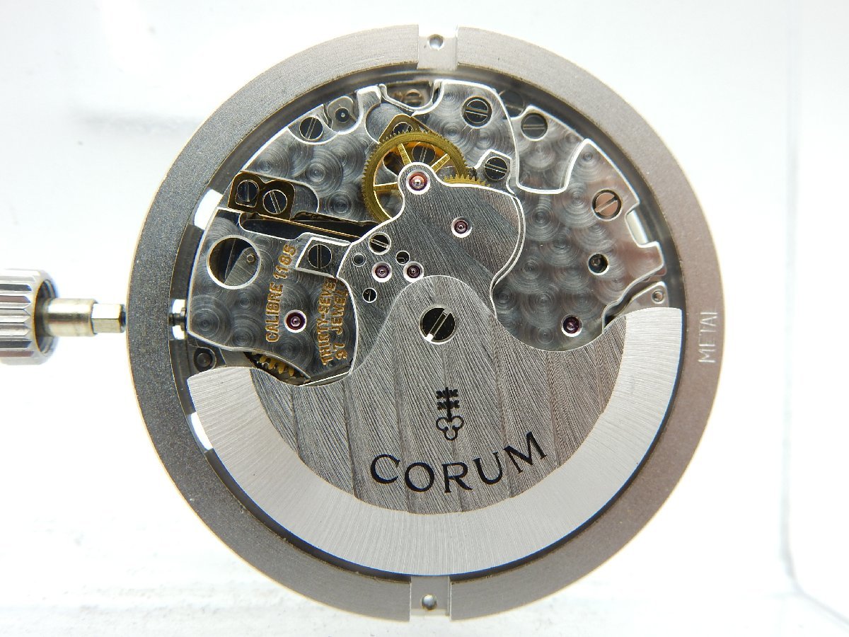 CORUM コルム ROMVLVS ロムルス クロノグラフムーブメント 自動巻 Cal 1185 フレデリック ピゲ ジャンク(コルム)｜売買 ...