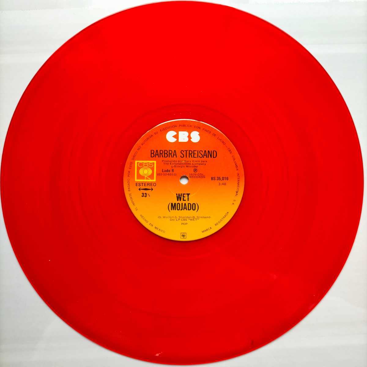 BARBRA STREISAND DONNA SUMMER NO MORE TEARS カラーレコード(R&B、ソウル)｜売買された ...