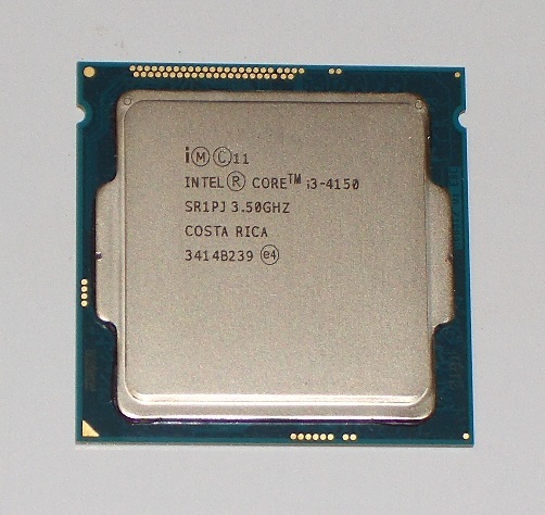 第4世代 i3-4150 3.50GHz Haswell Refresh/3MB/SR1PJ/LGA1150 完動品 送料120円(Core ...