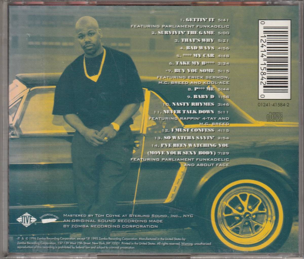CD HIPHOP/G-RAP TOO SHORT／Gettin' It／1996年 Too $hort Funkadelic ...