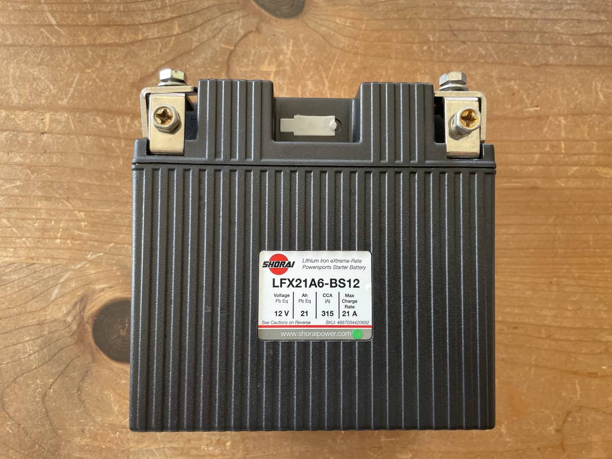 SHORAI リチウム フェライトバッテリー LFX21A6-BS12(メンテナンス)｜売買されたオークション情報、yahooの商品情報をアーカイブ公開 - オークファン（aucfan.com）