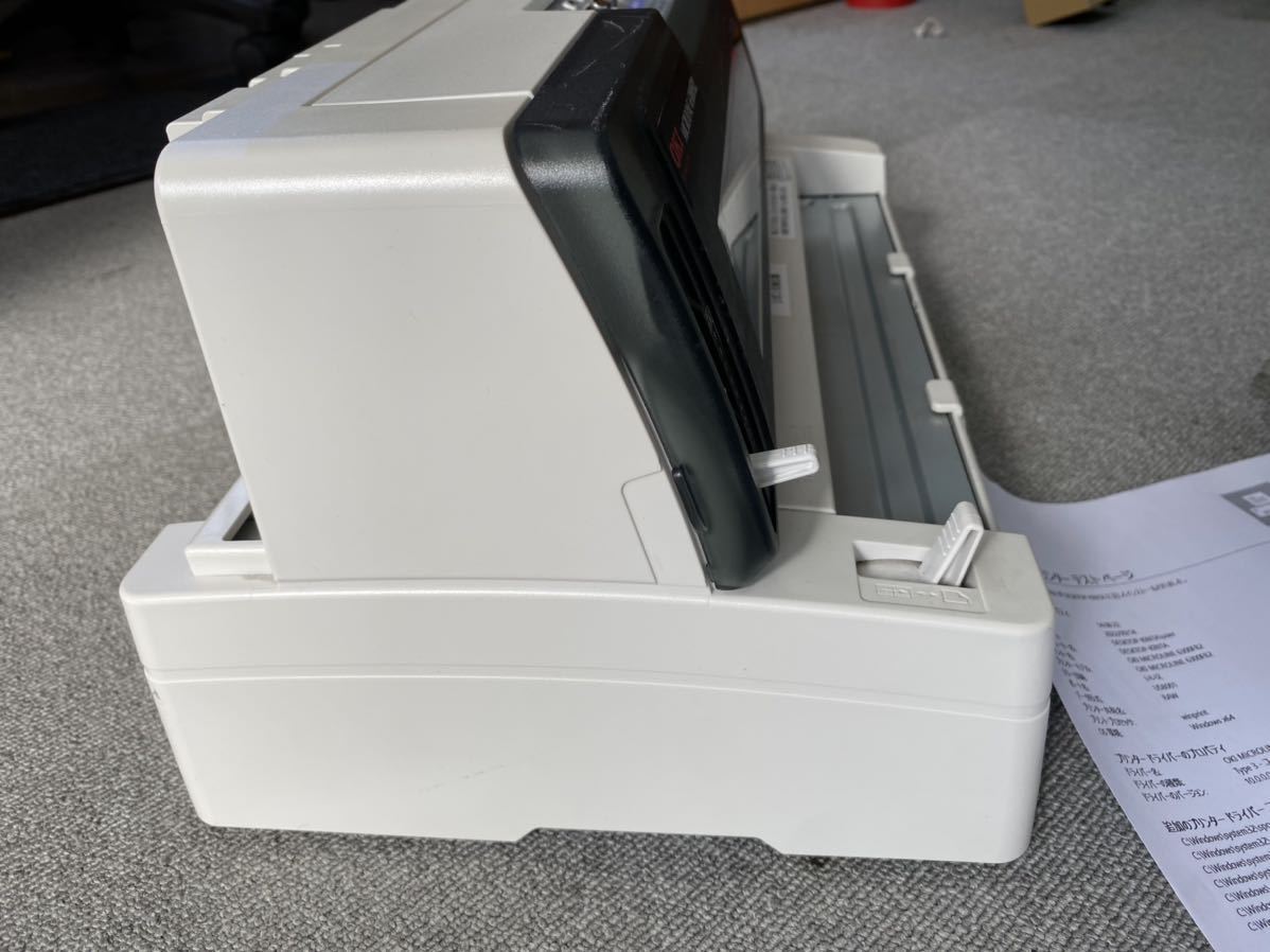 A851 品 ドットインパクトプリンタ OKI MICROLINE 6300FB2 沖データ マイクロライン 伝票 印字 複写 24ピン USB(ドットインパクトプリンタ)｜売買された ...