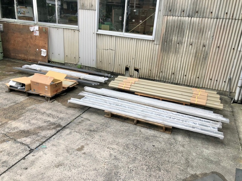 米軍放出品 品 文化シャッター 電動ワイドシャッター 開閉機 制御盤 ガレージ 倉庫 工場 約W2.5m約H2.9m BI19EM-W(シャッター)｜売買されたオークション情報、yahooの ...