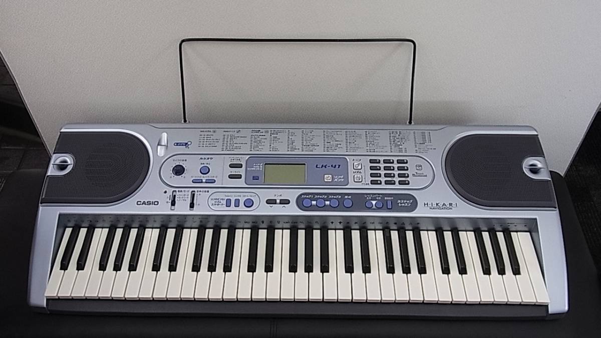 通電 み CASIOカシオ光ナビゲーションキーボードLK-41電子キーボード61鍵(カシオ)｜売買されたオークション情報、yahooの商品情報 ...