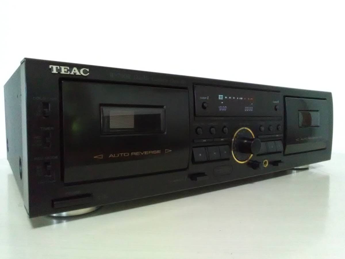 TEAC / ティアック 録音 再生OK オートリバースダブルカセットデッキ W-790R(一般)｜売買されたオークション情報、yahooの商品情報をアーカイブ公開 - オークファン ...