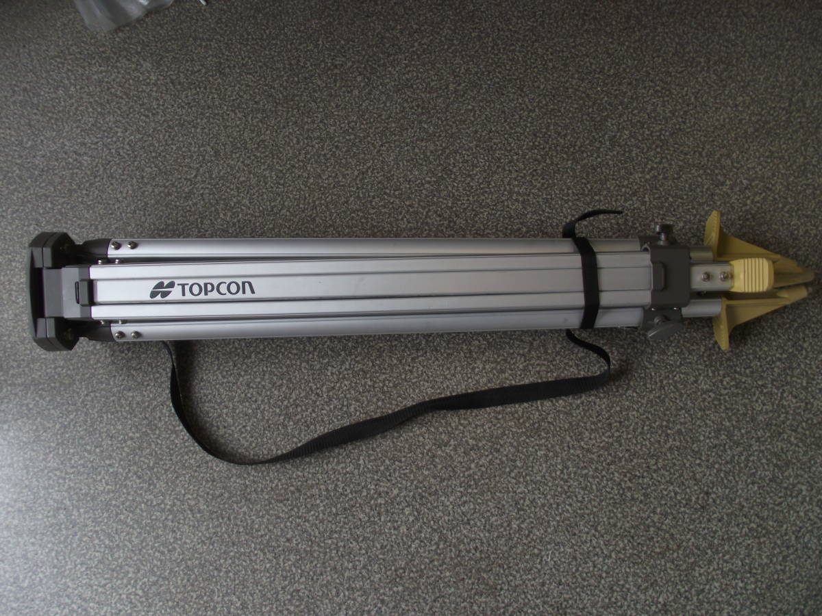 A2 TOPCON/トプコン TP-210TC セオドライト トータルステーション用三脚 レベル トランシット アルミ製 金属伸縮脚(測量 ...