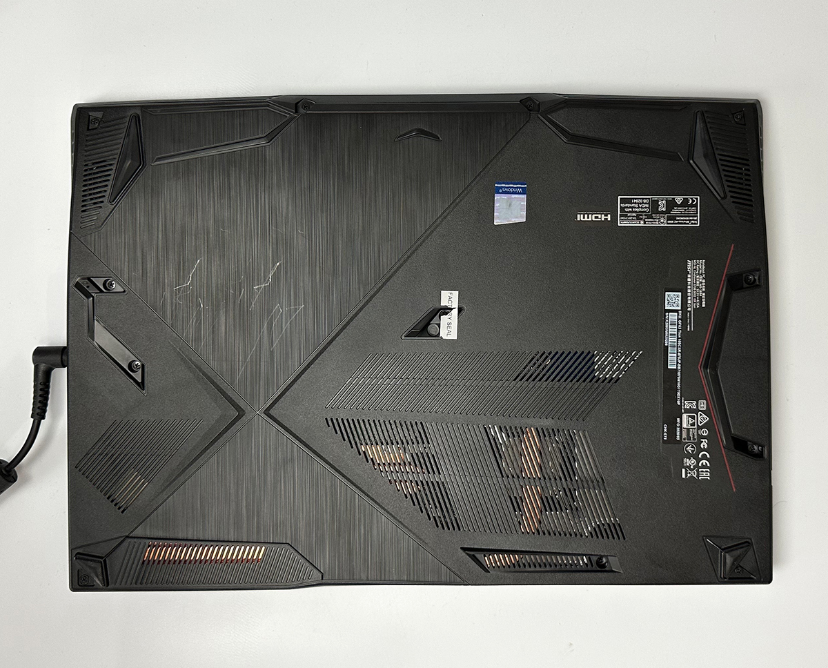 MSI ゲーミングノートPC MS-16R4 GF63-10SCXR-026JP 15.6インチ/Core i7-10750H/16GB ...