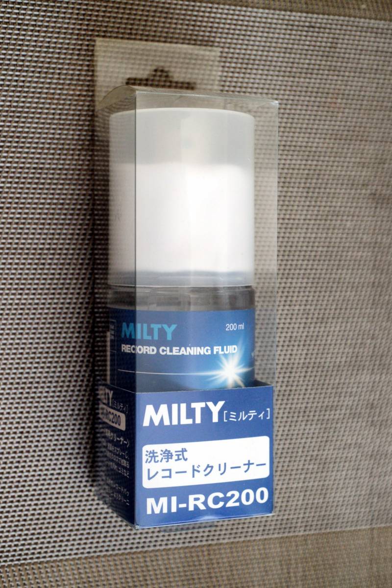 英国ミルティ社 洗浄式レコードクリーナー MILTY社 MI-RC200 容量200ml 品(その他)｜売買されたオークション情報、yahoo ...