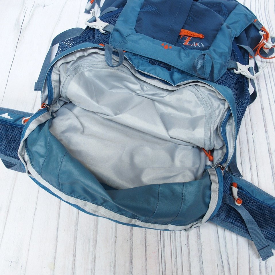 m001 F GREGORY グレゴリー Z40 バックパック リュックサック M 40L 2気室ナイロン 青 ブルー 登山 トレッキング ...