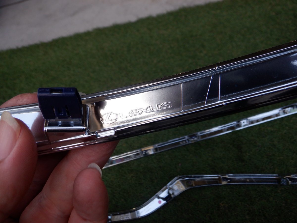 新車外し レクサス純正 AGL20W AGL25W RX300 GYL20W GYL25W RX300 RX450 リアバンパー メッキ ...