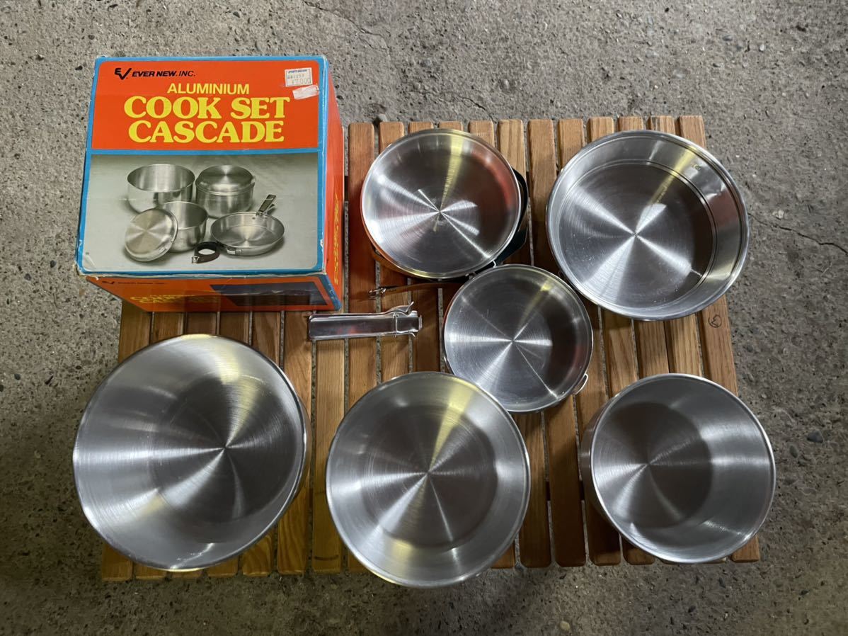 evernew aluminium cook set cascade エバニュー 悶絶レア アルミクッカー ヴィンテージ レトロ(クッカー)｜売買されたオークション情報、yahooの商品情報を ...