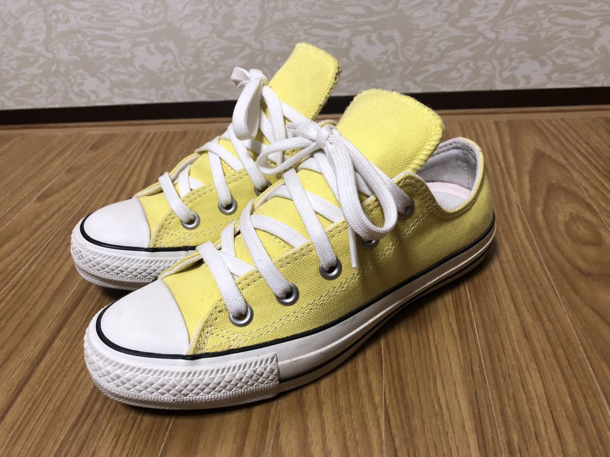 CONVERSE コンバース オールスター REACT 23.0cm 1CK731 Chuck Taylor チャックテイラー 黄色 試着程度 若干保管汚れあり(23.0cm)｜売買された ...