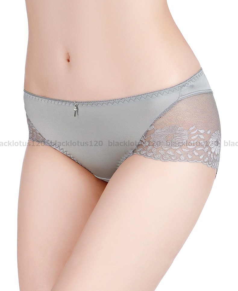 光沢 高品質 ショーツ セクシー レディース ランジェリー 下着 パンティー パンツ 花柄 レース 透け シースルー 1枚 XL グレー 1739(スタンダード)｜売買されたオークション情報 ...