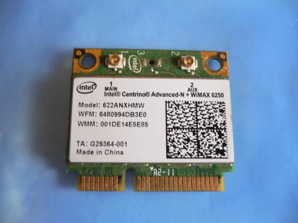 送料 63円~ Intel Centrino Advanced-N + WiMAX 6250 622ANXHMW 適応:Panasonic ...