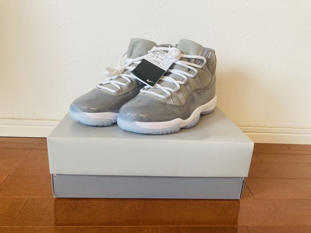 AIR JORDAN 11 RETRO ジョーダン 11 レトロ cool grey nike ナイキ クール グレイ US 10 28 cm(28.0cm)｜売買されたオークション情報 ...