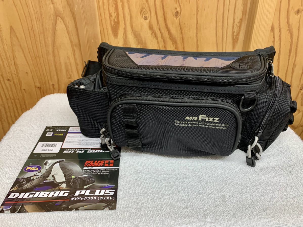 タナックス TANAX デジパックプラスウエストバック ブラック MFK-202 MOTOFIZZ モトフィズ(ウエストバッグ)｜売買された ...
