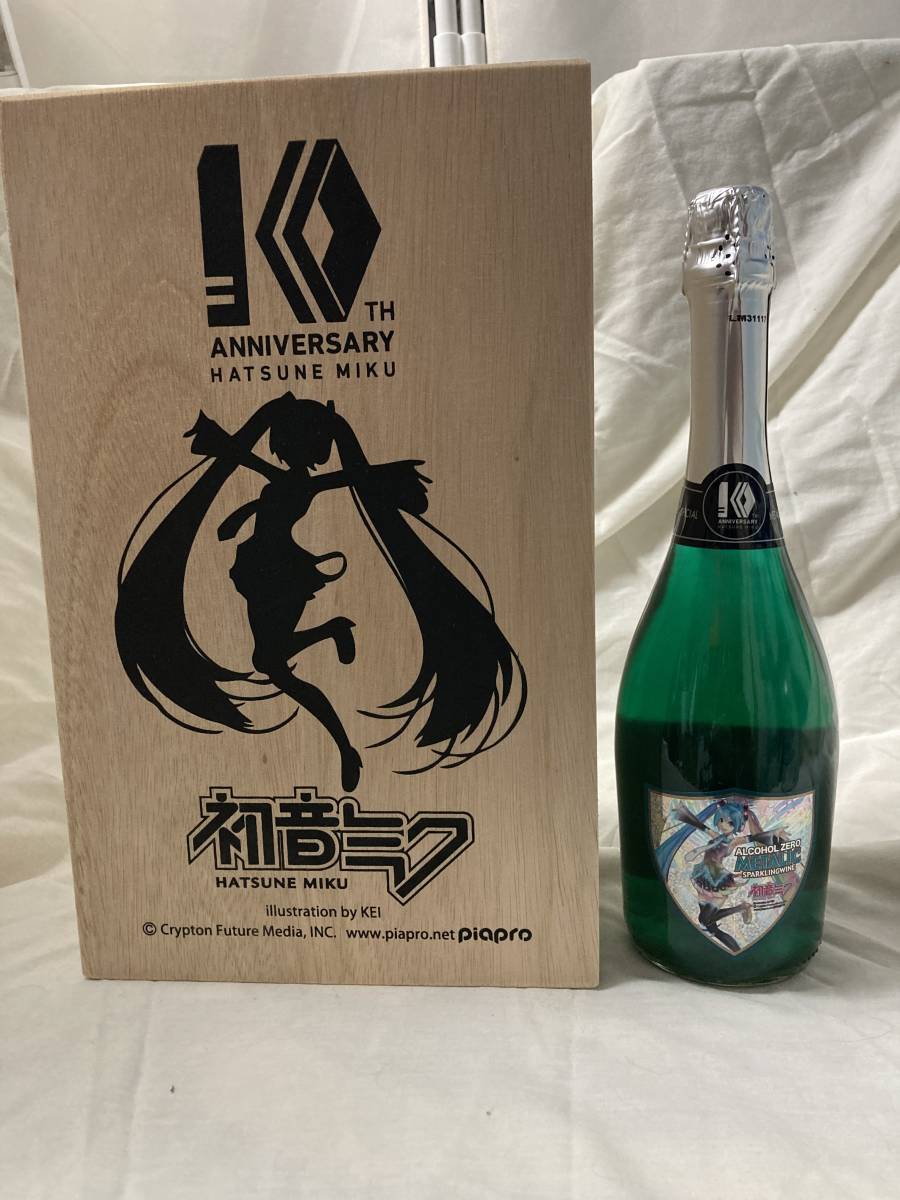 初音ミク10TH ANNIVERSARY ノンアルコールスパークリングワイン(初音ミク)｜売買されたオークション情報、yahooの商品情報を ...