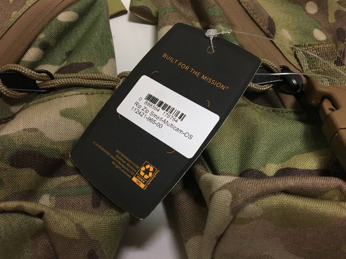 MYSTERY RANCH Rip Zip Pocket Multicam Small ASAP 3Day Assault CL Komodo ...