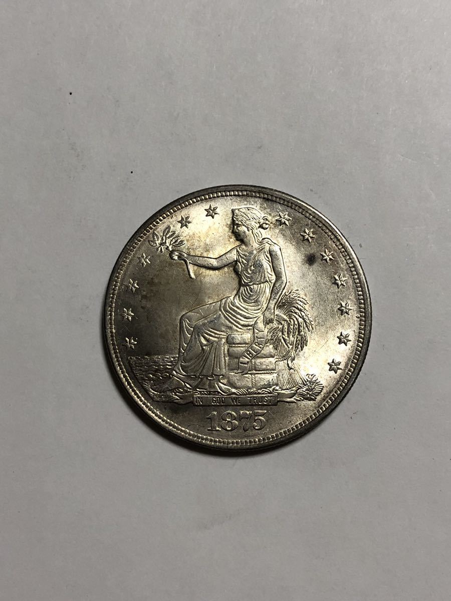 アメリカ 銀貨 1875(北アメリカ)｜売買されたオークション情報、yahooの商品情報をアーカイブ公開 - オークファン（aucfan.com）