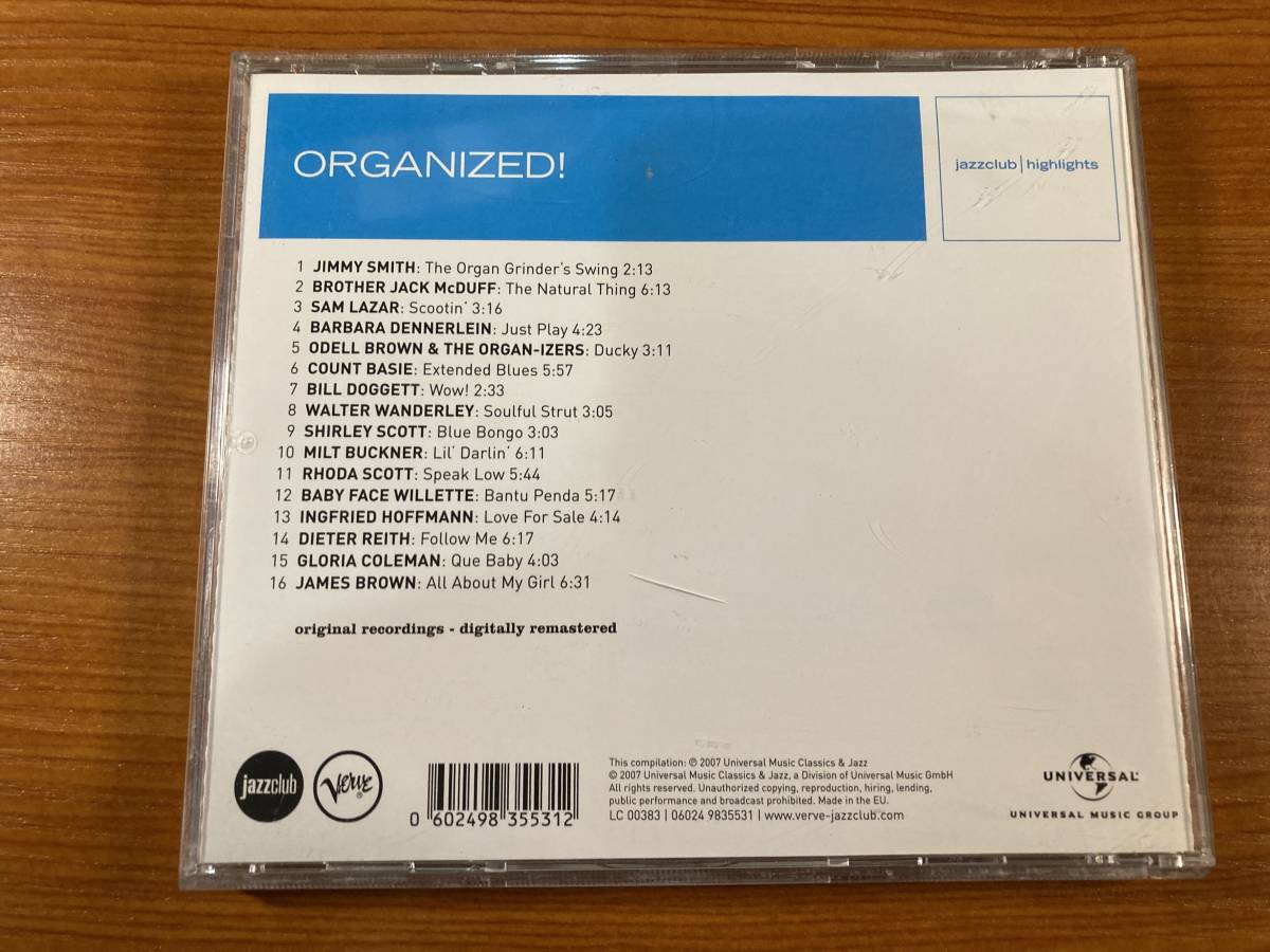 1 2307 Organized Jimmy Smith Shirley Scott Brother Jack McDuff & Others ...