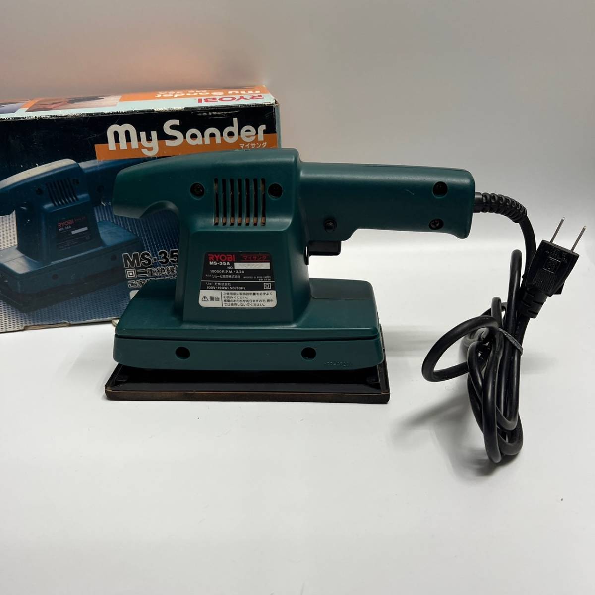 RYOBI my Sander MS-35A マイサンダ ペーパーサイズ93×228mm 元箱有 工具(サンダー一般)｜売買されたオークション情報、yahooの商品情報をアーカイブ公開 ...