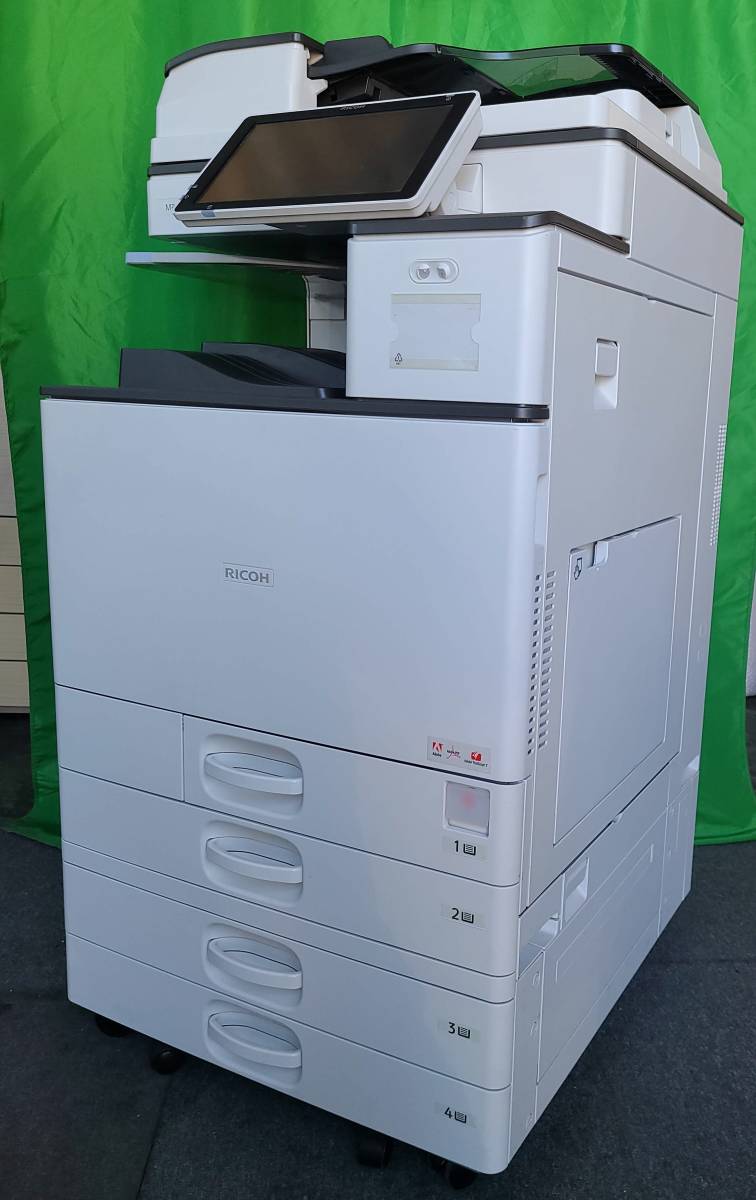 C4504 カウンター小 PostScript3 オプション 取説付 2016年7月発売 RICOH MP C4504 SPF 4段 C/F/P/S MPC4504 WS2750(リコー ...