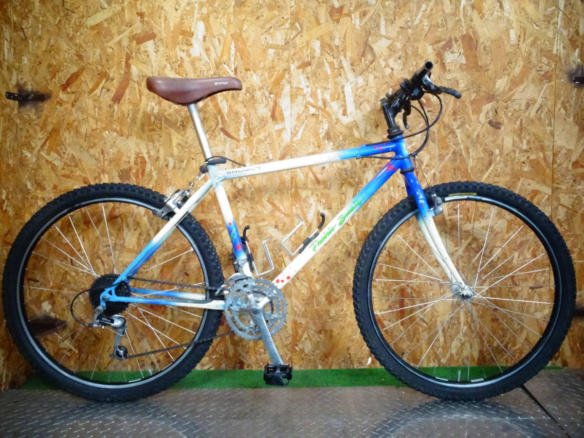 :oldMTB SHOGUN Prairie Breaker フォークTIOGA AVENGER クロモリフレーム 3×7 OVERSIZE ...