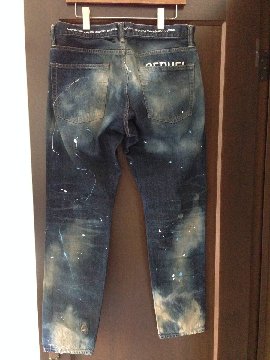 sequel DENIM シークエル デニム(Mサイズ)｜売買されたオークション情報、yahooの商品情報をアーカイブ公開 - オークファン ...