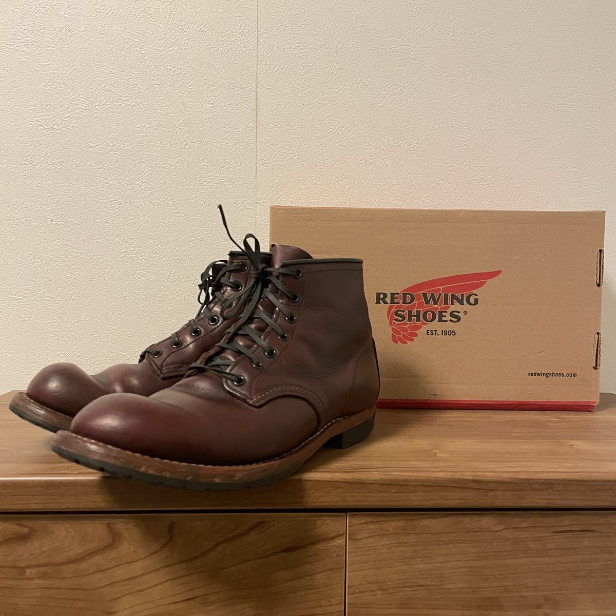 レッドウィング ベックマン 9011 8D(8インチ)｜売買されたオークション情報、yahooの商品情報をアーカイブ公開 - オークファン（aucfan.com）