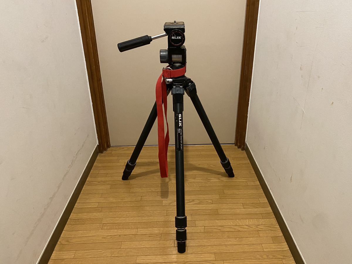 SLIK スリック プロシリーズ三脚 GRAND MASTER SPORT 6116 BLACK グランドマスタースポーツ(三脚)｜売買された ...