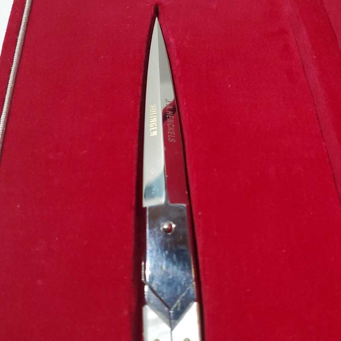 ゾーリンゲン Solingen 螺鈿装飾 はさみ ハサミ FRIODUR J.A.HENCKELS ケース付(はさみ)｜売買されたオークション ...