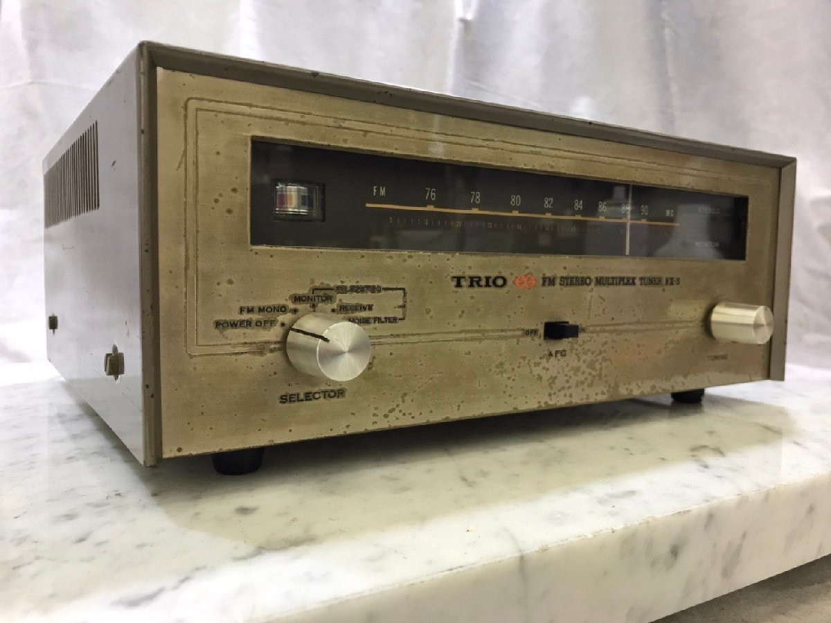 t1303 現状品 TRIO トリオ FX-5 真空管 FMステレオチューナー(チューナー)｜売買されたオークション情報、yahooの商品情報 ...
