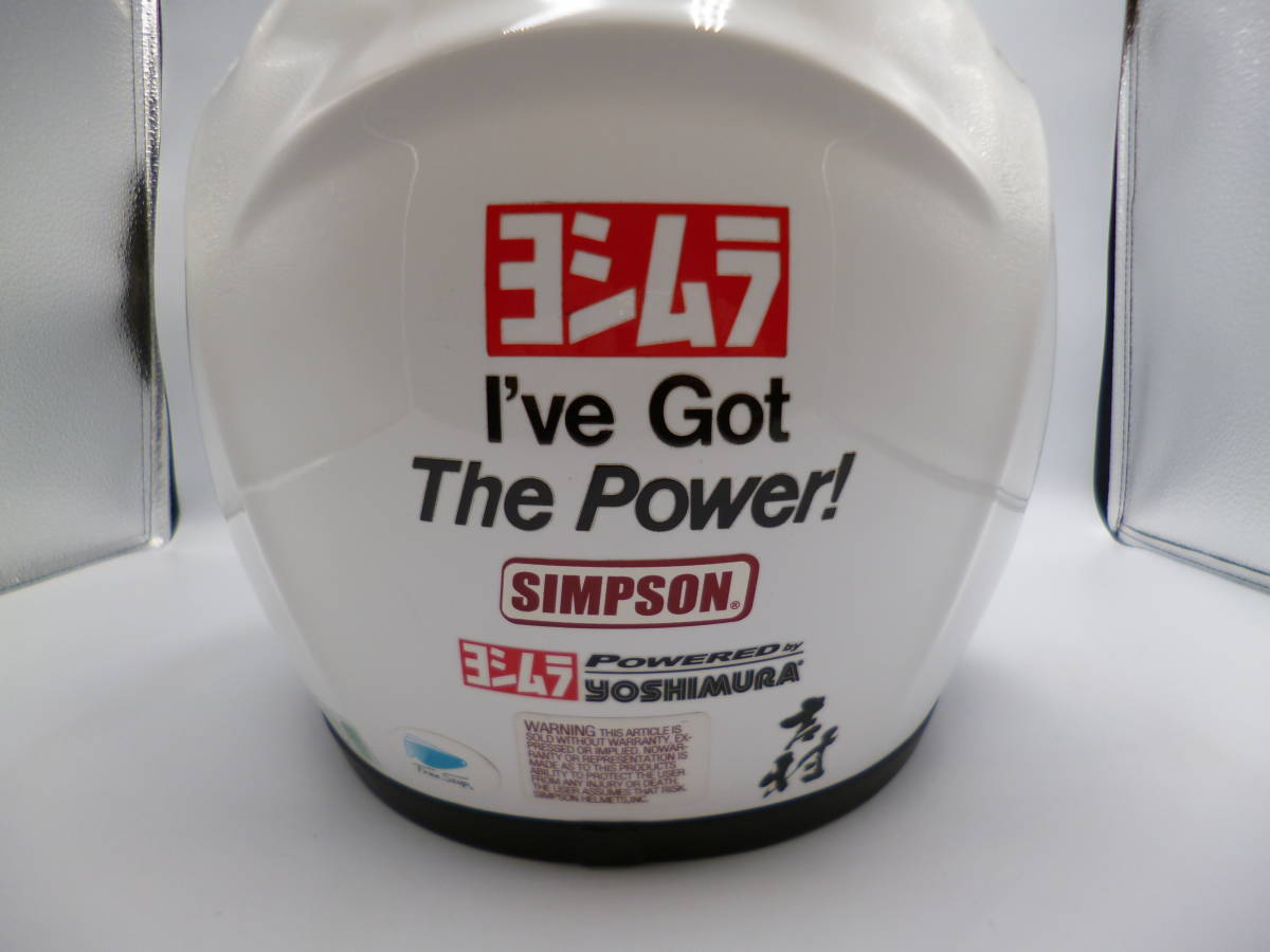 SIMPSON シンプソン SPEEDWAY RX12 ホワイト サイズM 59cm 付属品あり ヘルメット NORIX(Mサイズ)｜売買されたオークション情報、yahooの商品情報を ...