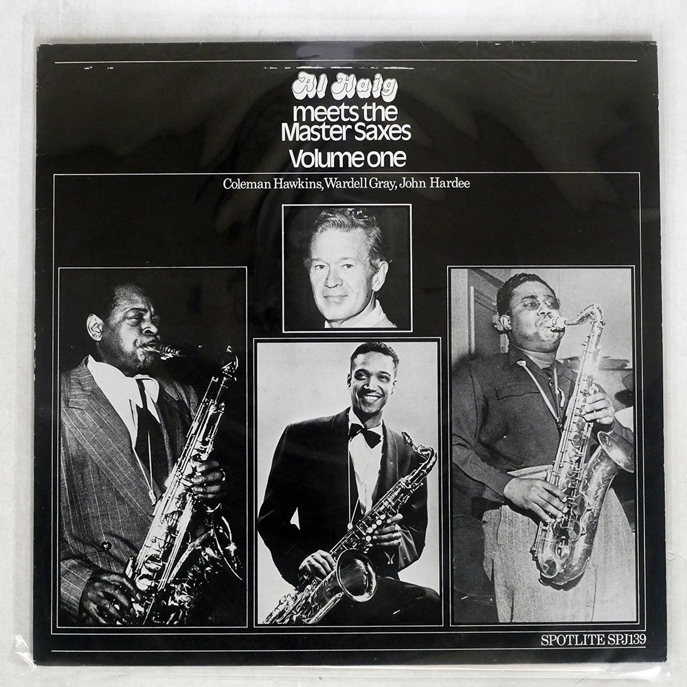 英 AL HAIG COLEMAN HAWKINS WARDELL GRAY JOHN HARDEE/MEETS THE MASTER ...