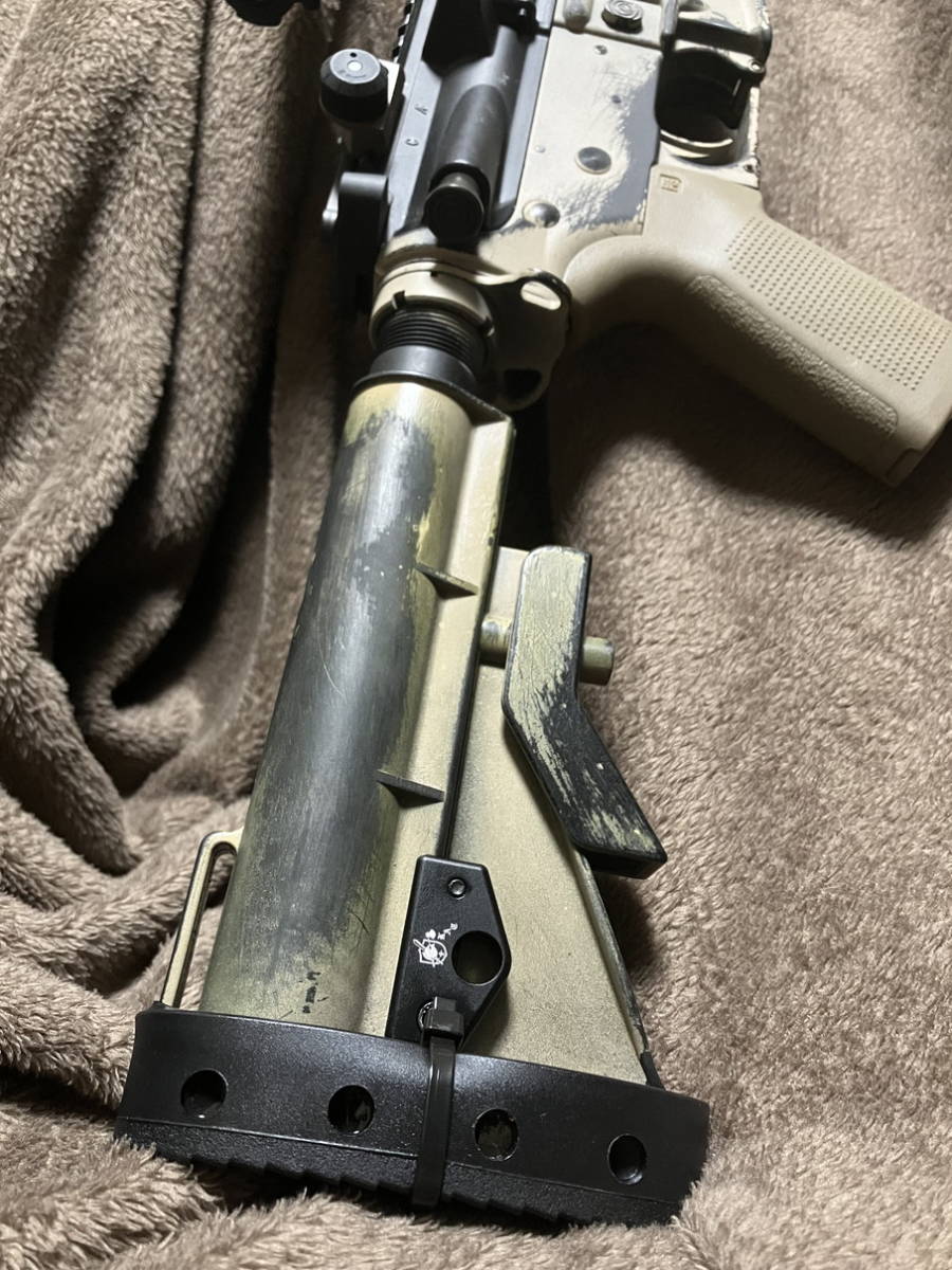 Knight's Type M4 N1 旧ストック スリング アダプター 検 HK416 Seals Devgru Marsoc Delta Mk18 EAGLE LBT Crye デルタ ...