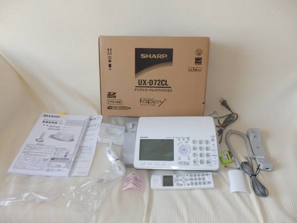 SHARP シャープ fappy UX-D72CL 専用インクリボン付き(ファクシミリホン)｜売買されたオークション情報、yahooの商品情報をアーカイブ公開 - オークファン（aucfan.com）