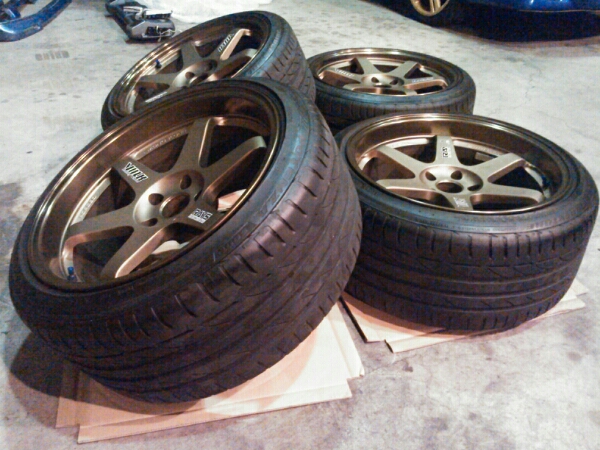 RAYS TE37 19インチ 9.5J+22 10.5J+22 PCD114.3(ラジアルタイヤ)｜売買されたオークション情報、yahooの ...