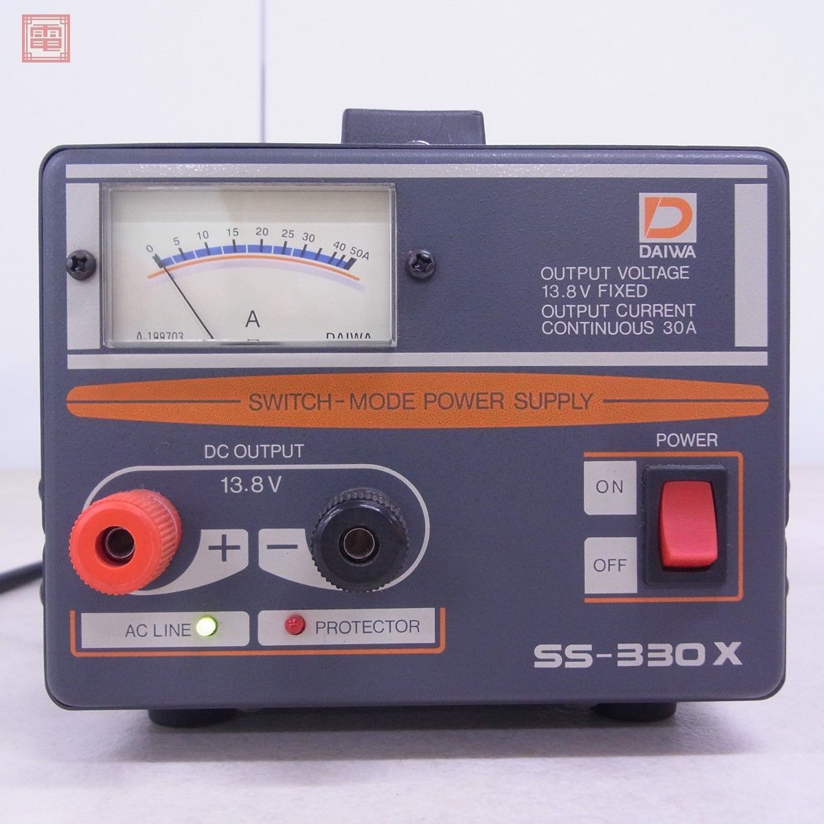 DAIWA ダイワ SS-330X DC電源 13.8V 30A スイッチング電源 直流安定化電源 20(アクセサリ)｜売買されたオークション ...